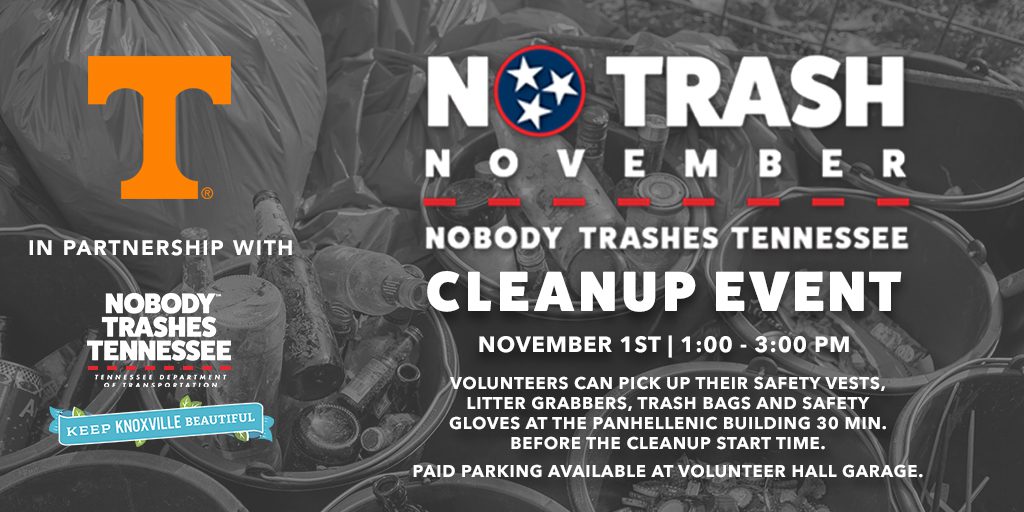 Team up for the 4th Annual No Trash November